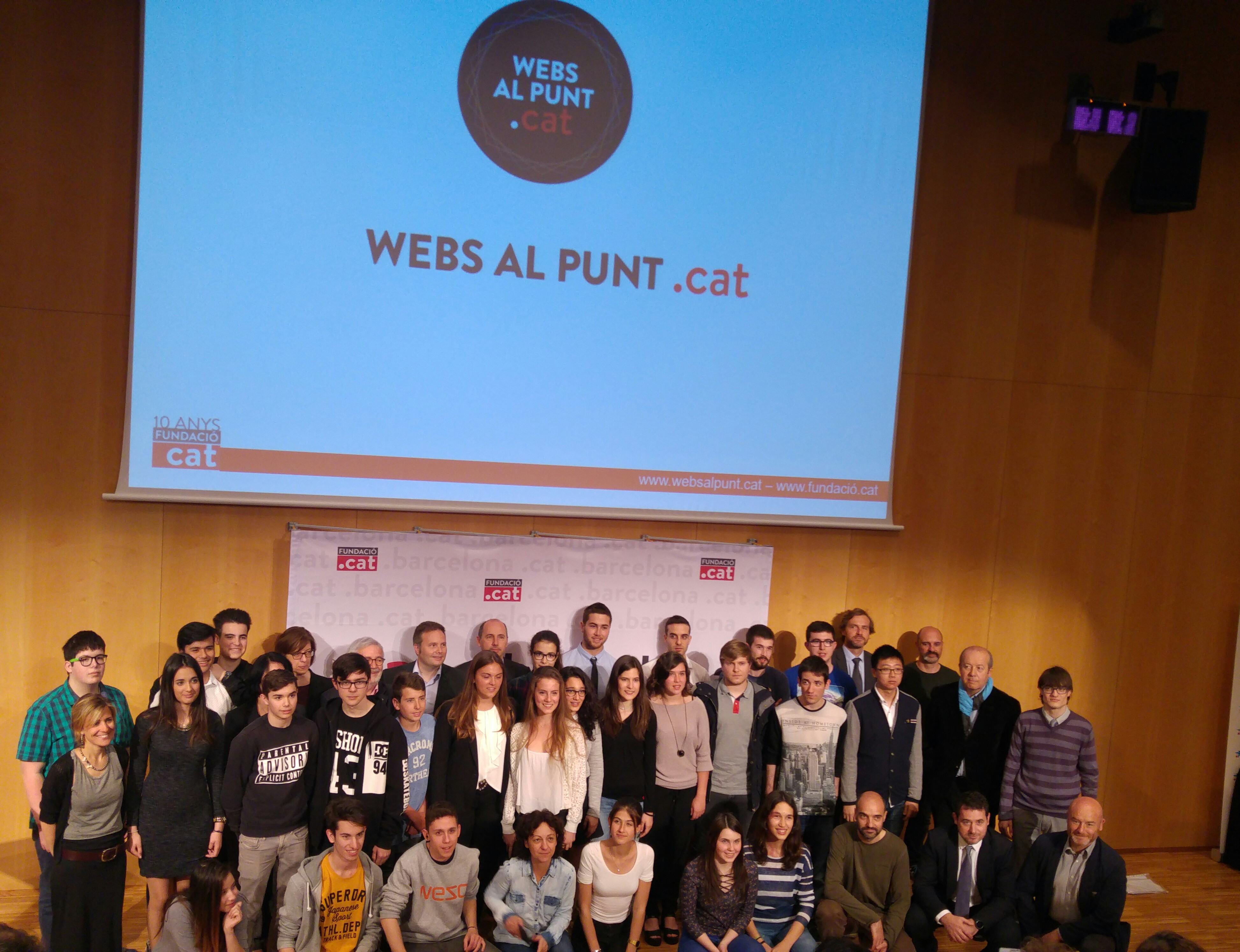 La Fundació puntCAT lliura els premis de la 6ena edició del concurs ...